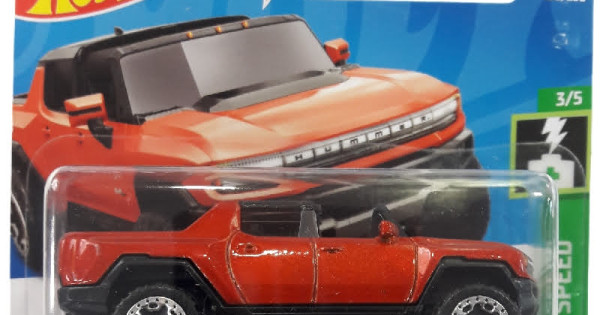GMC HUMMER EV Hotwheels 130/250 VERMELHO HUMMER EV Novo