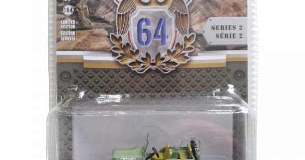 1942 WILLYS MB JEEP ROUGH RIDER - U.S. ARMY WW11 61020-A GR0086 VERDE novo