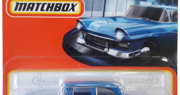 FORD CUSTOM 300 - MATCHBOX HVN86 Azul/Outras Novo