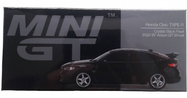 HONDA CIVIC TYPE R - MINI GT MGT00585-L 585 Preto/Outras Novo