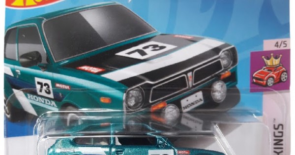HONDA CIVIC CUSTOM 1973 - COMPACT KINGS HTD62-N522 90/250 2024 Verde ...