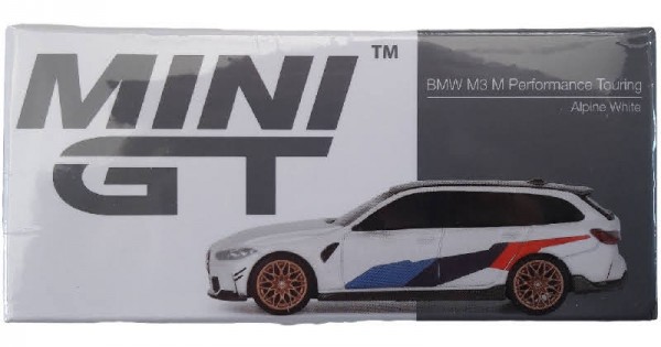 BMW M3 M PERFORMANCE TOURING - MINI GT MGT00776-L 2025 Branco/Outras Novo